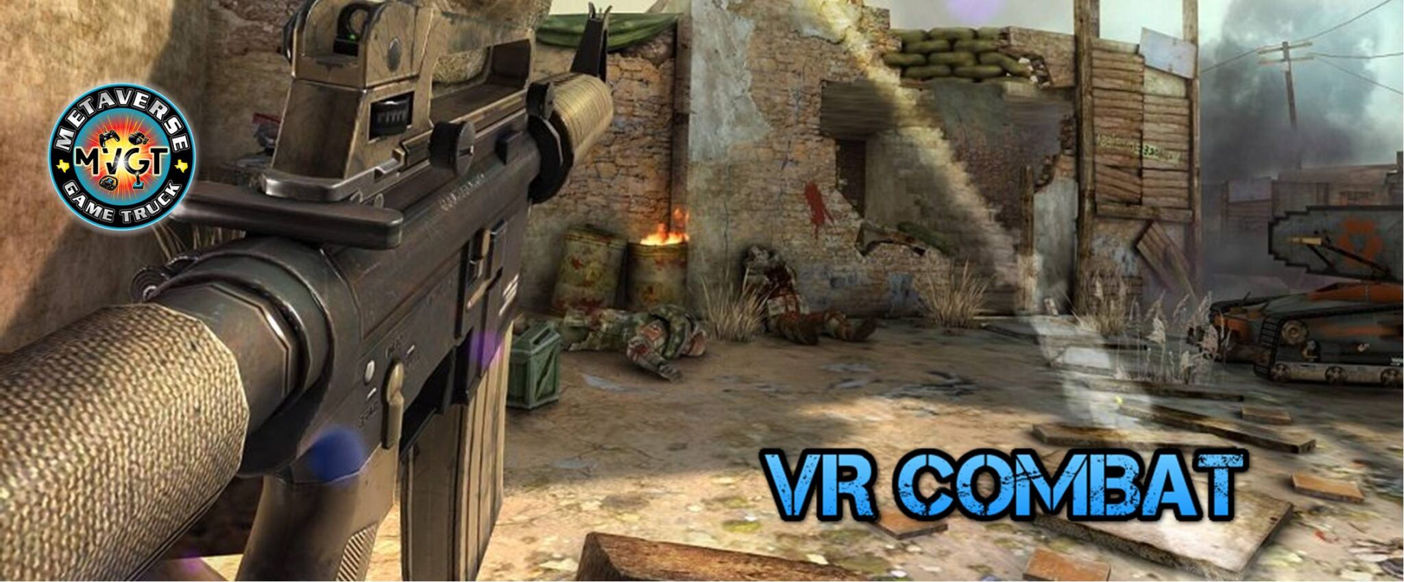 Virtual Reality Combat - Metaverse Game Truck Austin TX