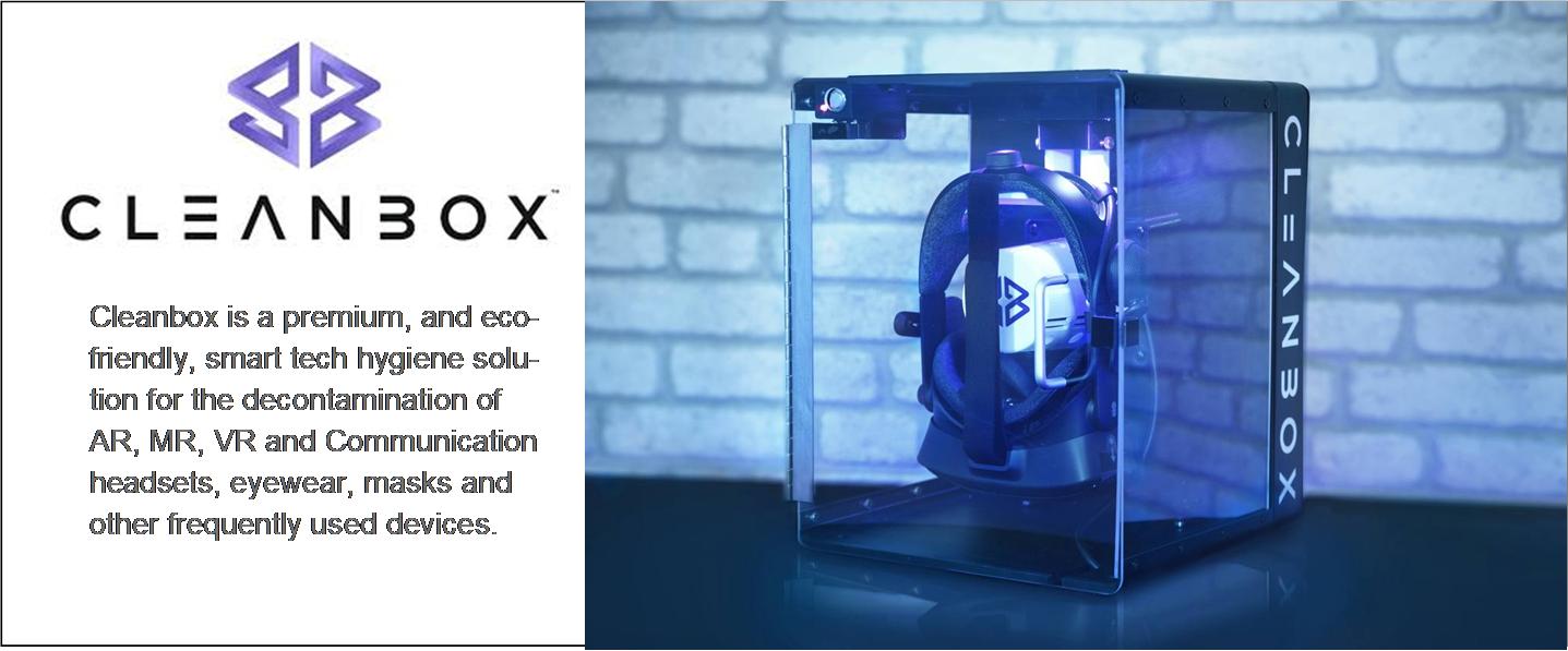 Sanitizing safety with CleanBox UV-C disinfecting units